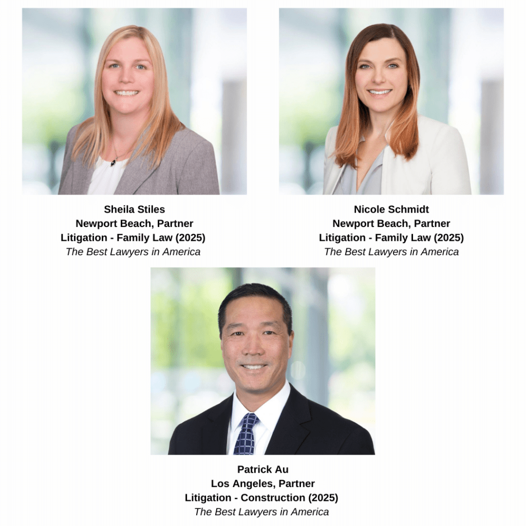 Meet BWB&O's 2025 Best Lawyers in America! | Bremer Whyte Brown & O'Meara